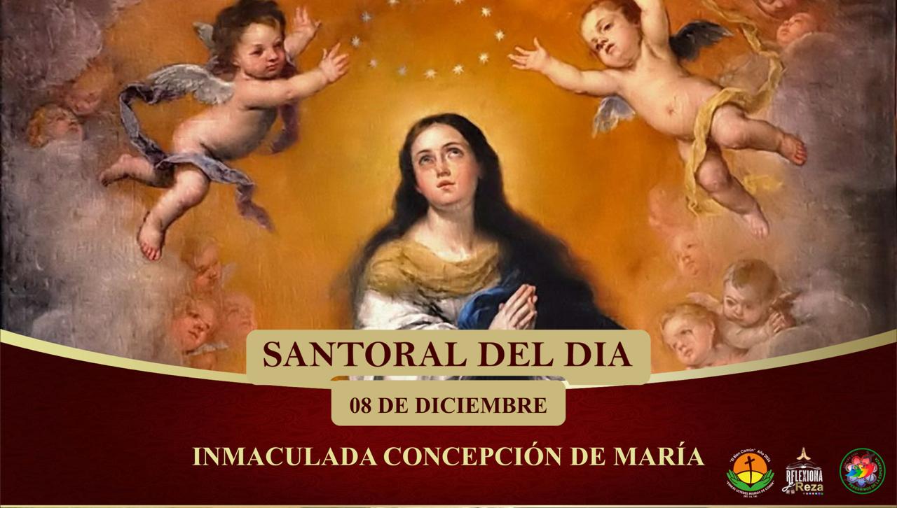 SANTORAL DEL DÍA 8 DE DICIEMBRE | INMACULADA CONCEPCIÓN DE MARÍA ...